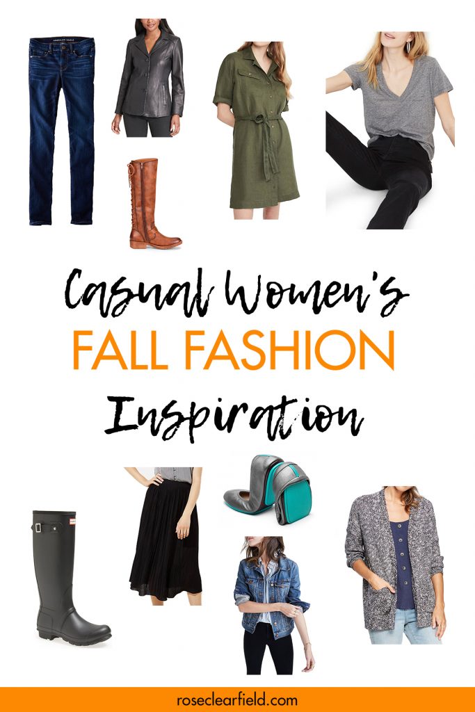 Casual Women's Fall Fashion Inspiration • Rose Clearfield