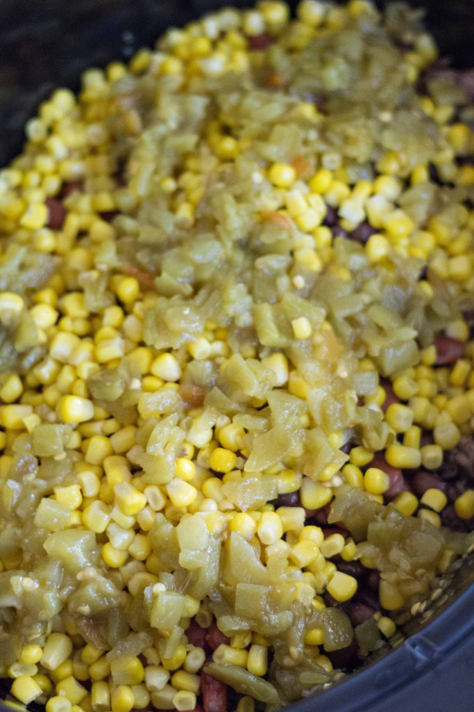 Slow Cooker Ground Beef Chili with Corn • Rose Clearfield