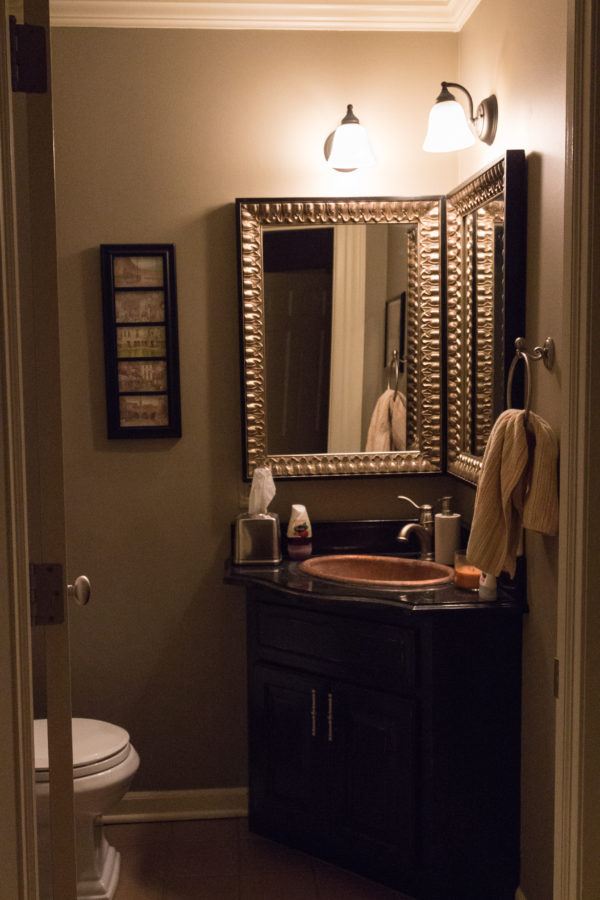 Mini Home Tour: Powder Room • Rose Clearfield