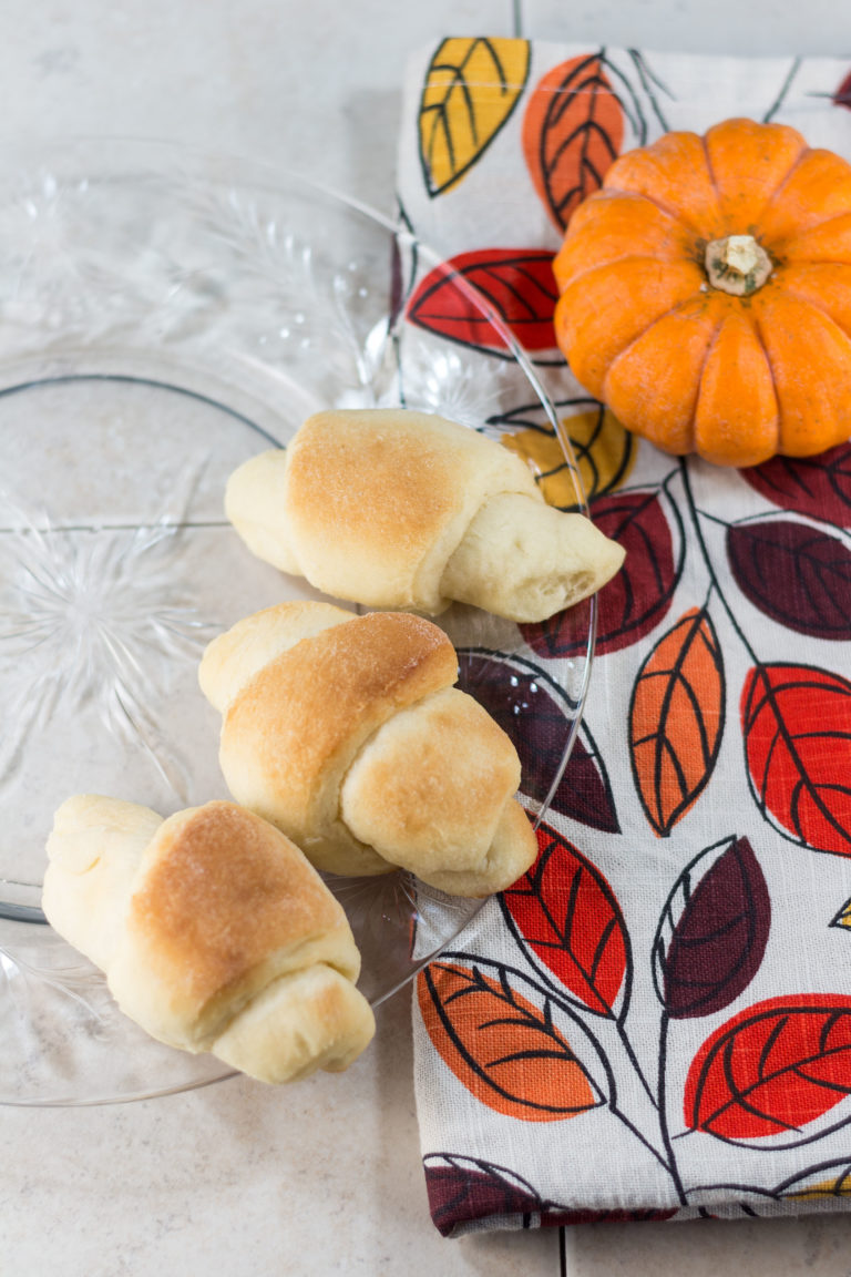Homemade Buttery Crescent Dinner Rolls - Rose Clearfield