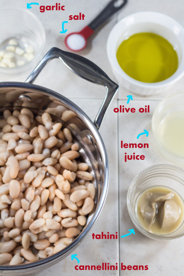 Homemade White Bean Cannellini Hummus Dip • Rose Clearfield