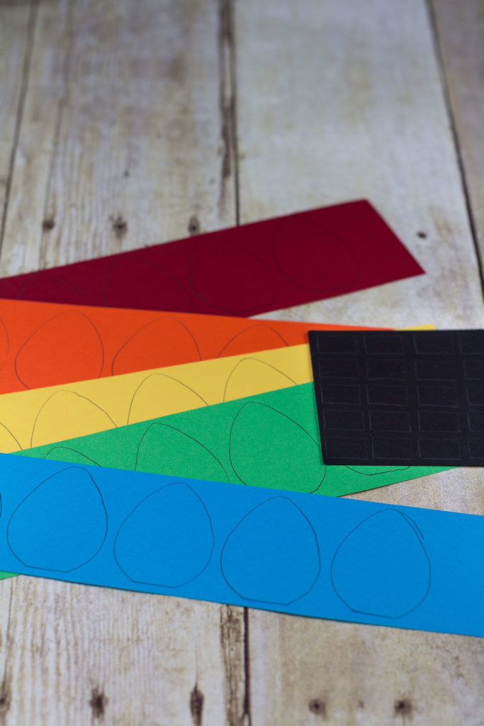 DIY Paper Christmas Lights Decoration • Rose Clearfield