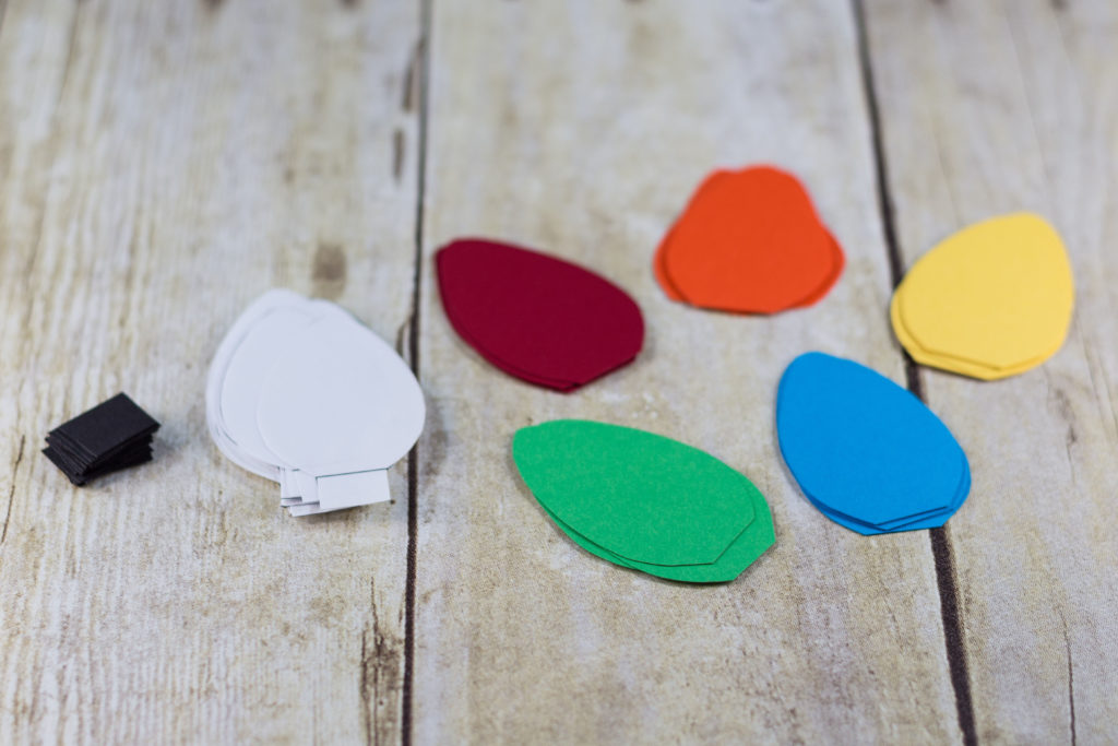 DIY Paper Christmas Lights Decoration • Rose Clearfield