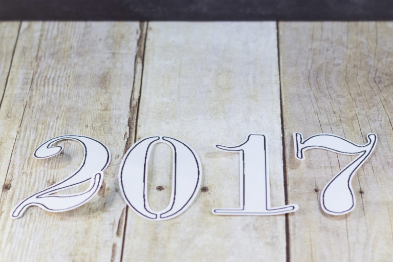 Sparkly New Year's Paper Decoration • Rose Clearfield