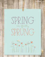Free Spring Printables Round Up • Rose Clearfield