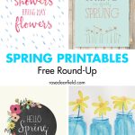 Free Spring Printables Round Up • Rose Clearfield