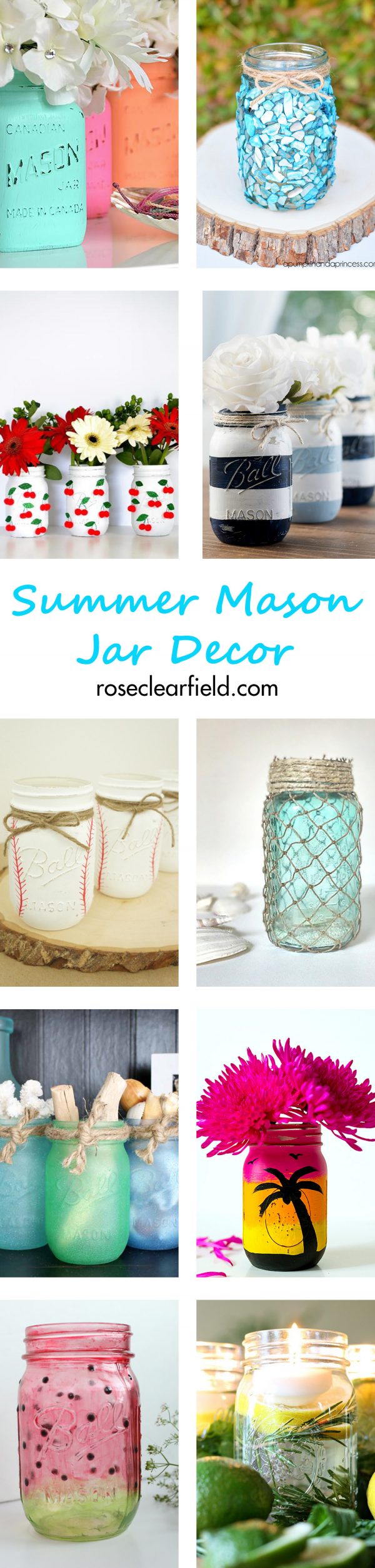 DIY Back to School Mason Jar Teacher Gifts • Rose Clearfield