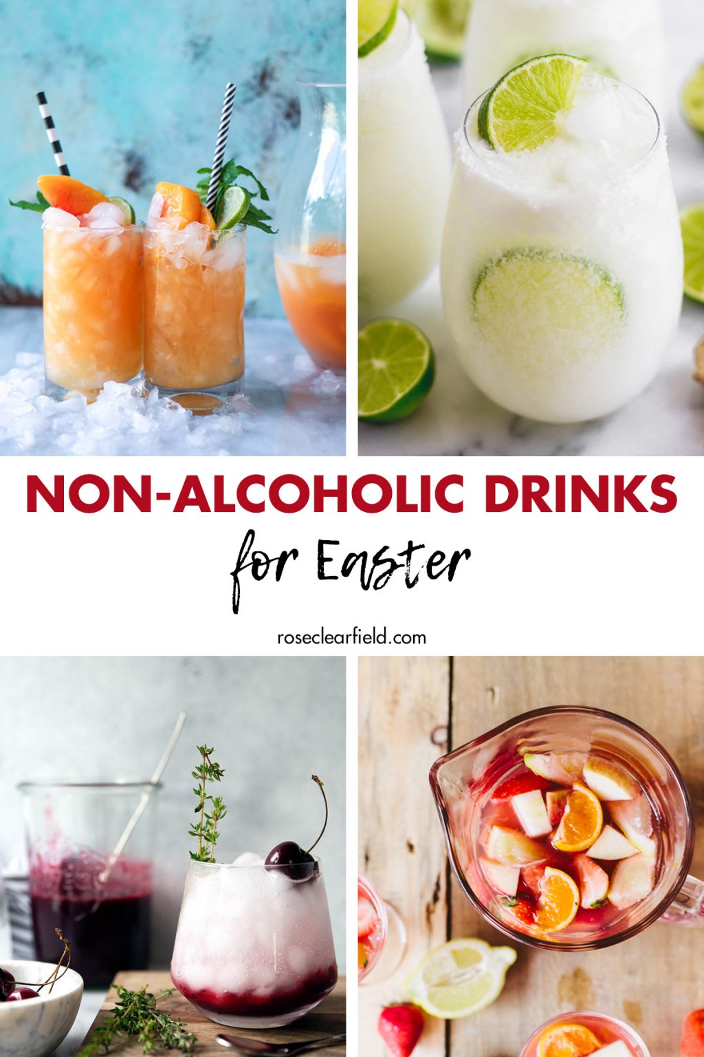 Non-Alcoholic Drinks for Easter • Rose Clearfield