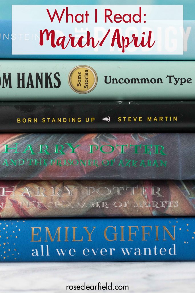 What I Read: March/April • Rose Clearfield