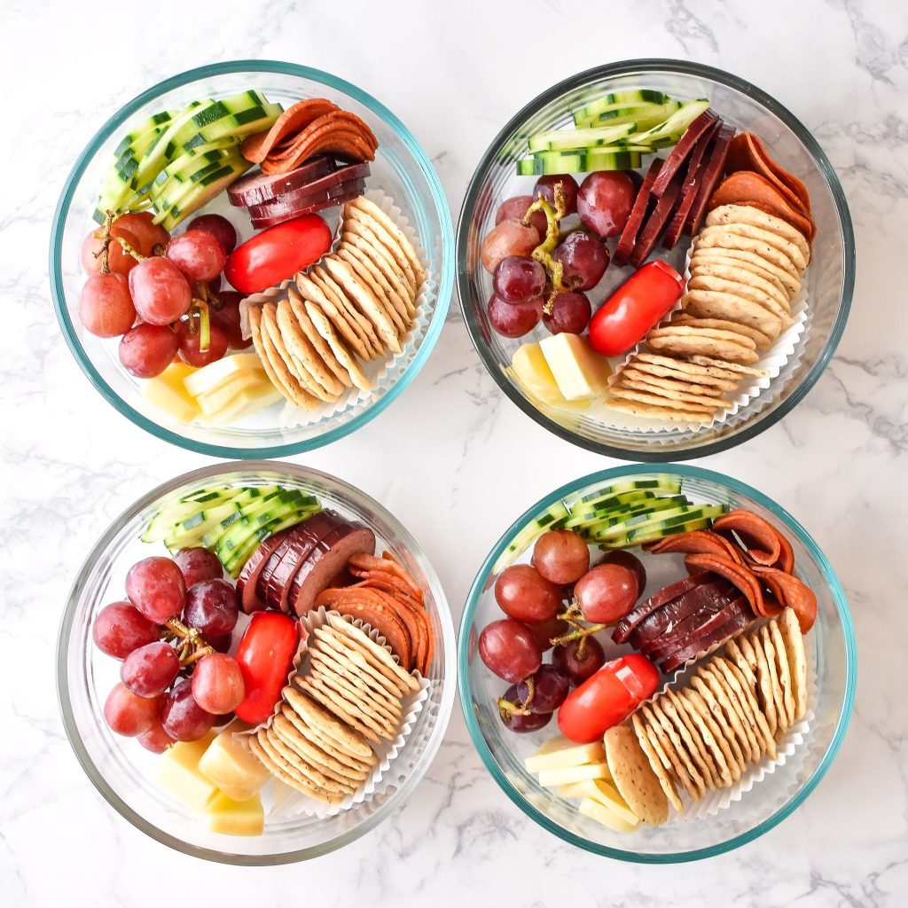 DIY Adult Lunchables Snack Lunch Project Meal Plan • Rose Clearfield