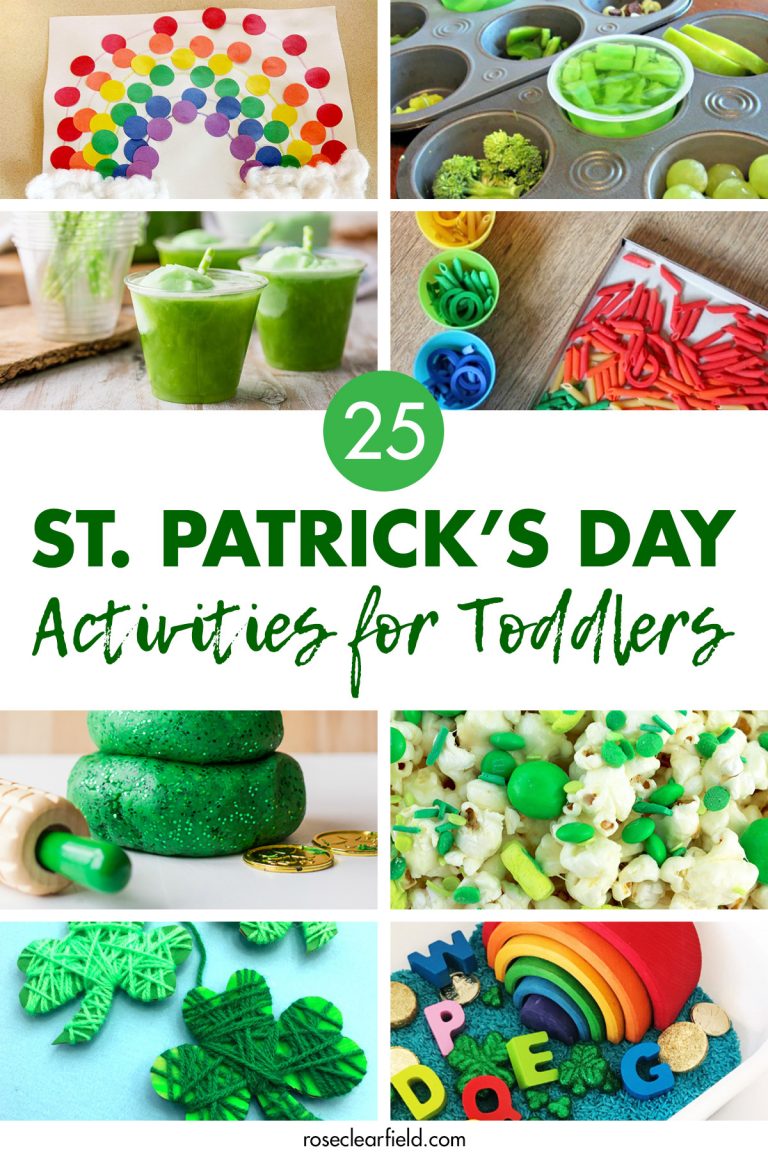 25 St. Patrick's Day Activities for Toddlers • Rose Clearfield