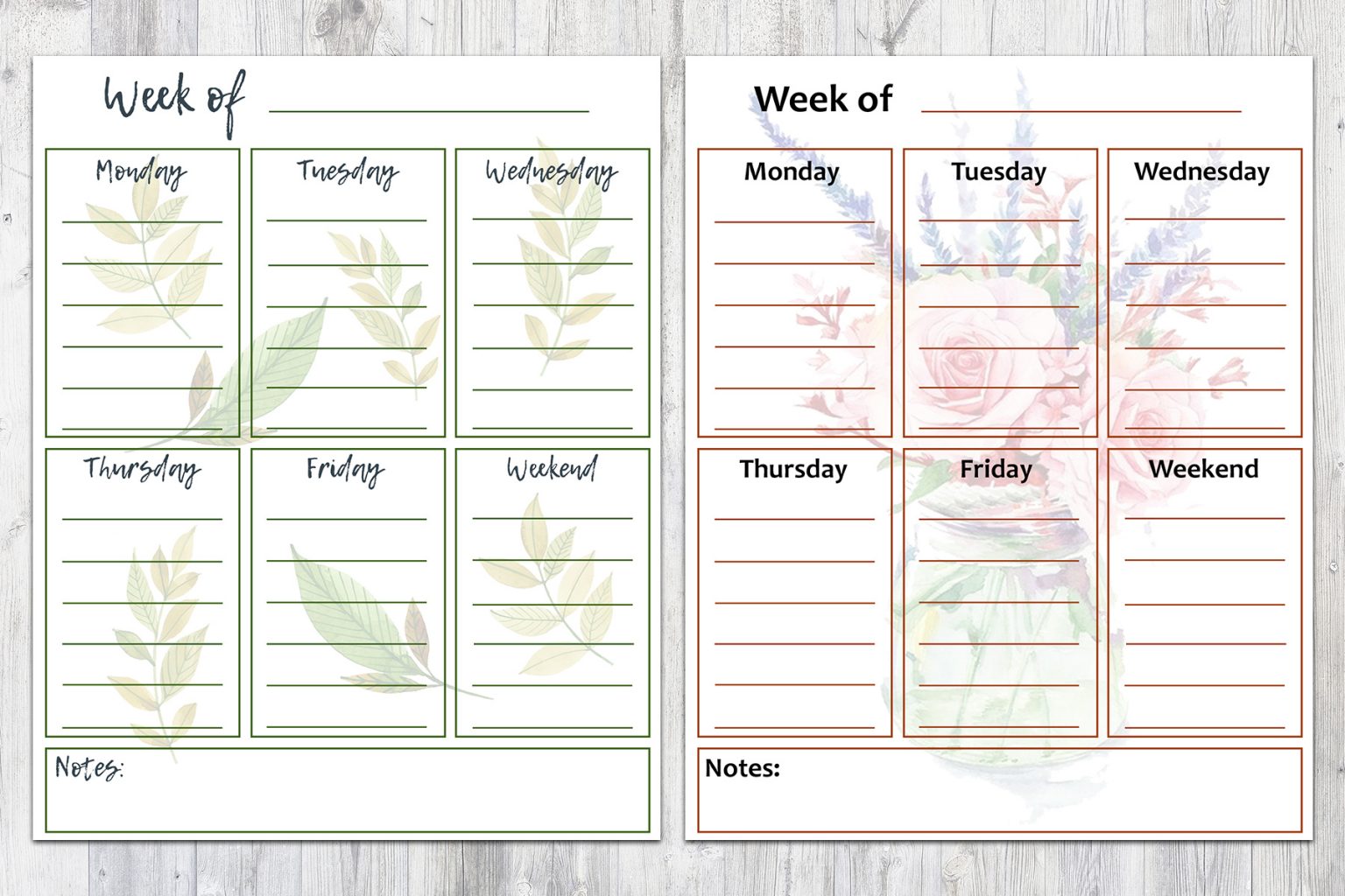 Free Printable Spring To-Do Lists • Rose Clearfield