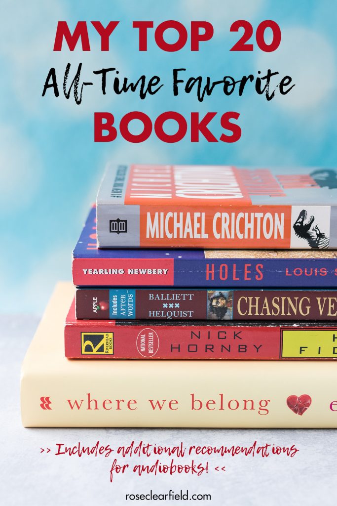 My Top 20 All-Time Favorite Books • Rose Clearfield