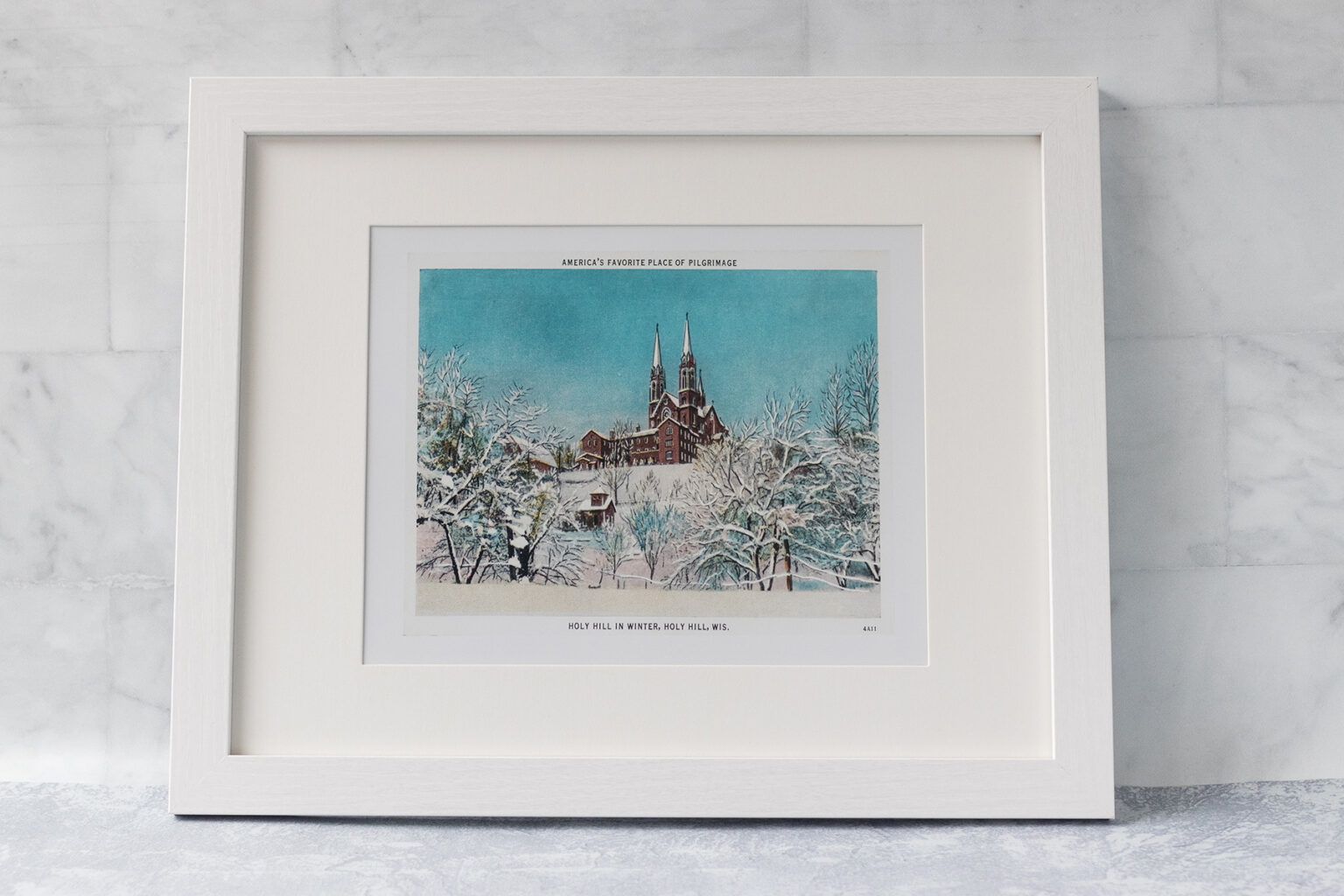 How to Print and Frame Vintage Postcards - Rose Clearfield