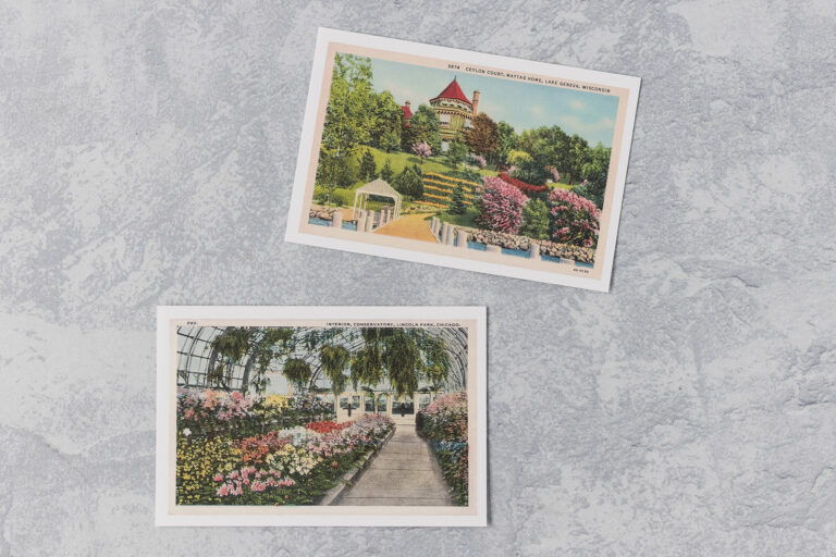How to Print and Frame Vintage Postcards - Rose Clearfield