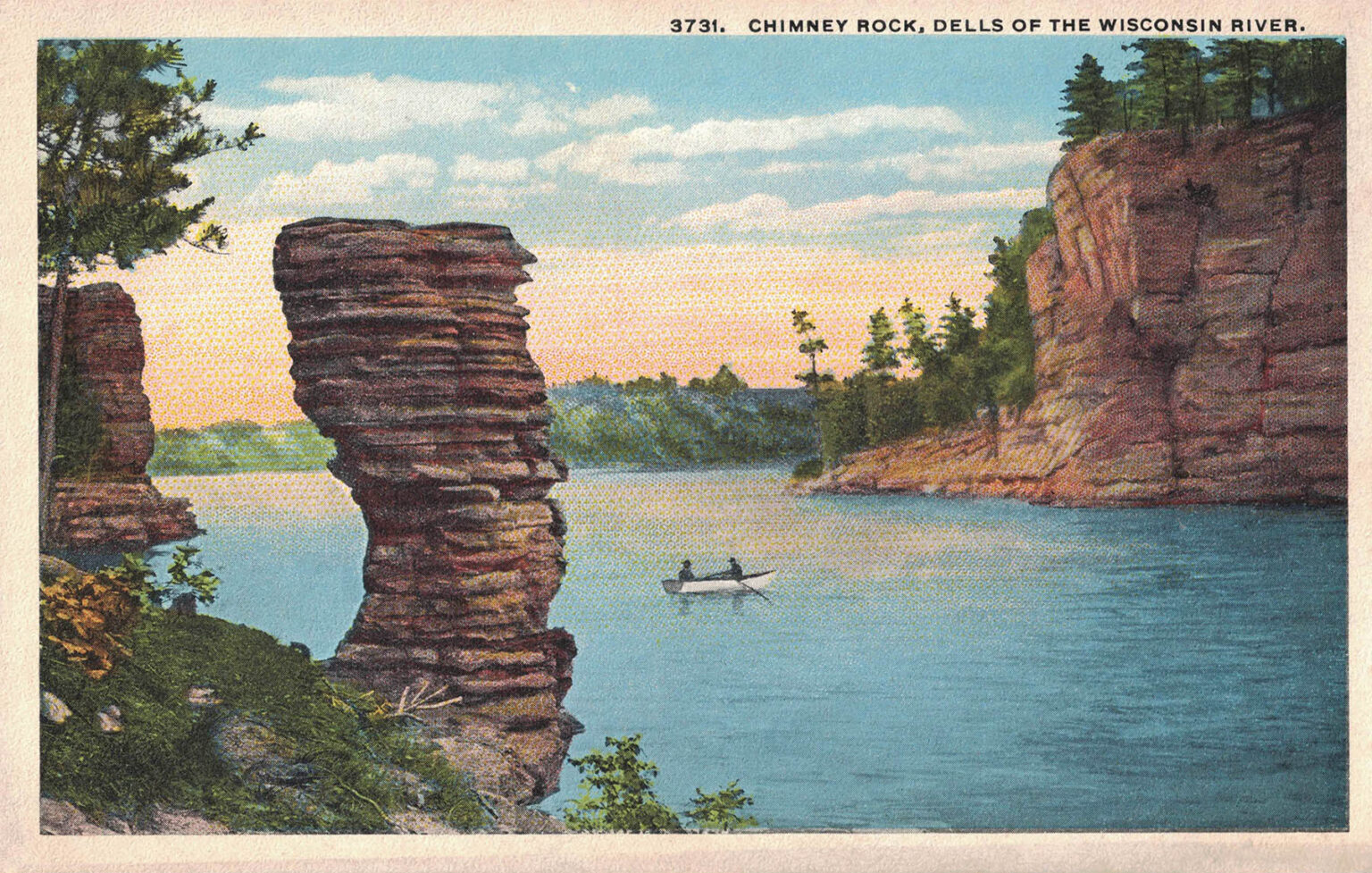 Free Printable Vintage Wisconsin Dells Postcards • Rose Clearfield