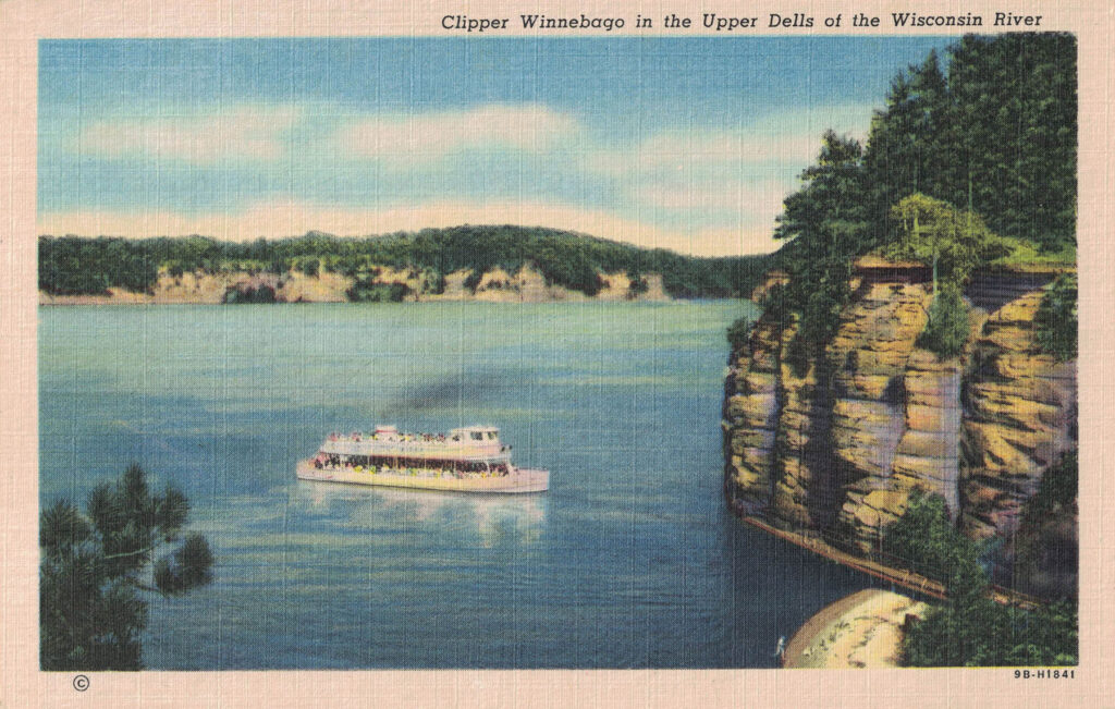 Free Printable Vintage Wisconsin Dells Postcards • Rose Clearfield