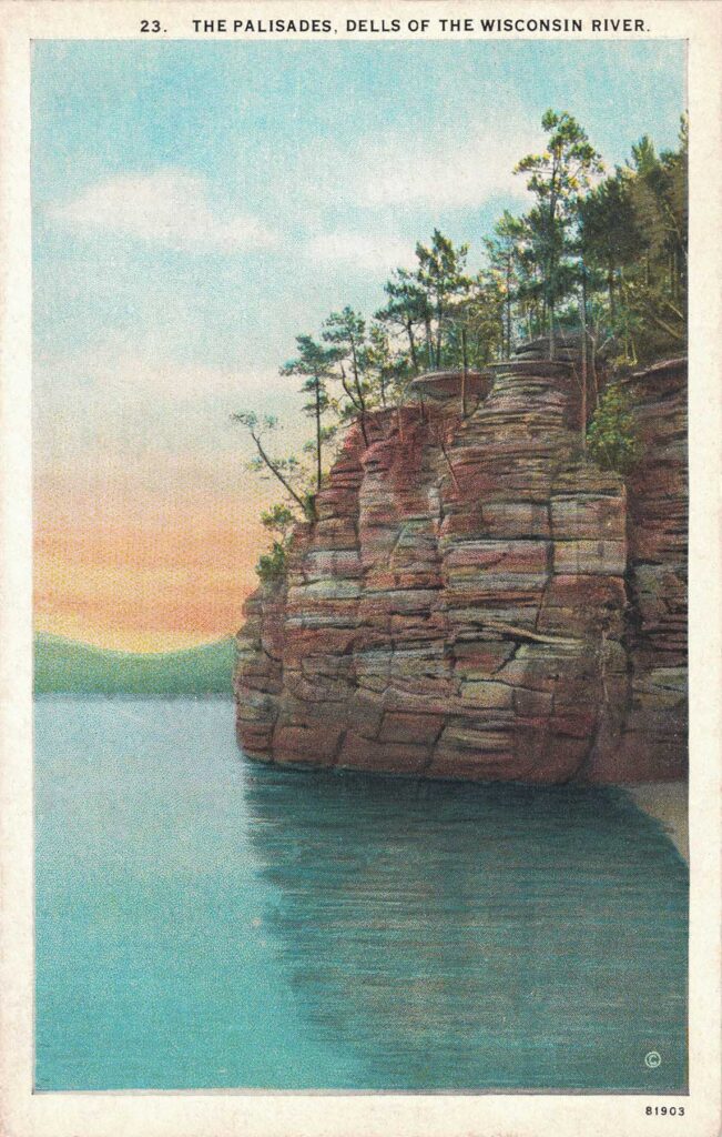 Free Printable Vintage Wisconsin Dells Postcards • Rose Clearfield