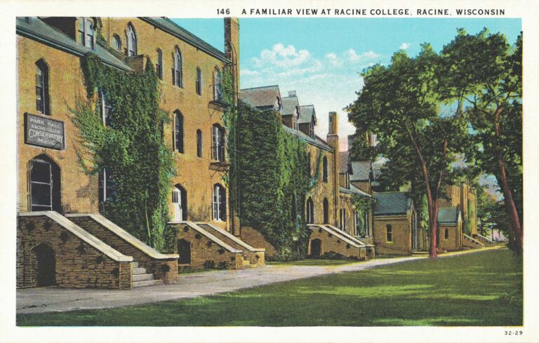 Free Printable Vintage Racine Wisconsin Postcards • Rose Clearfield