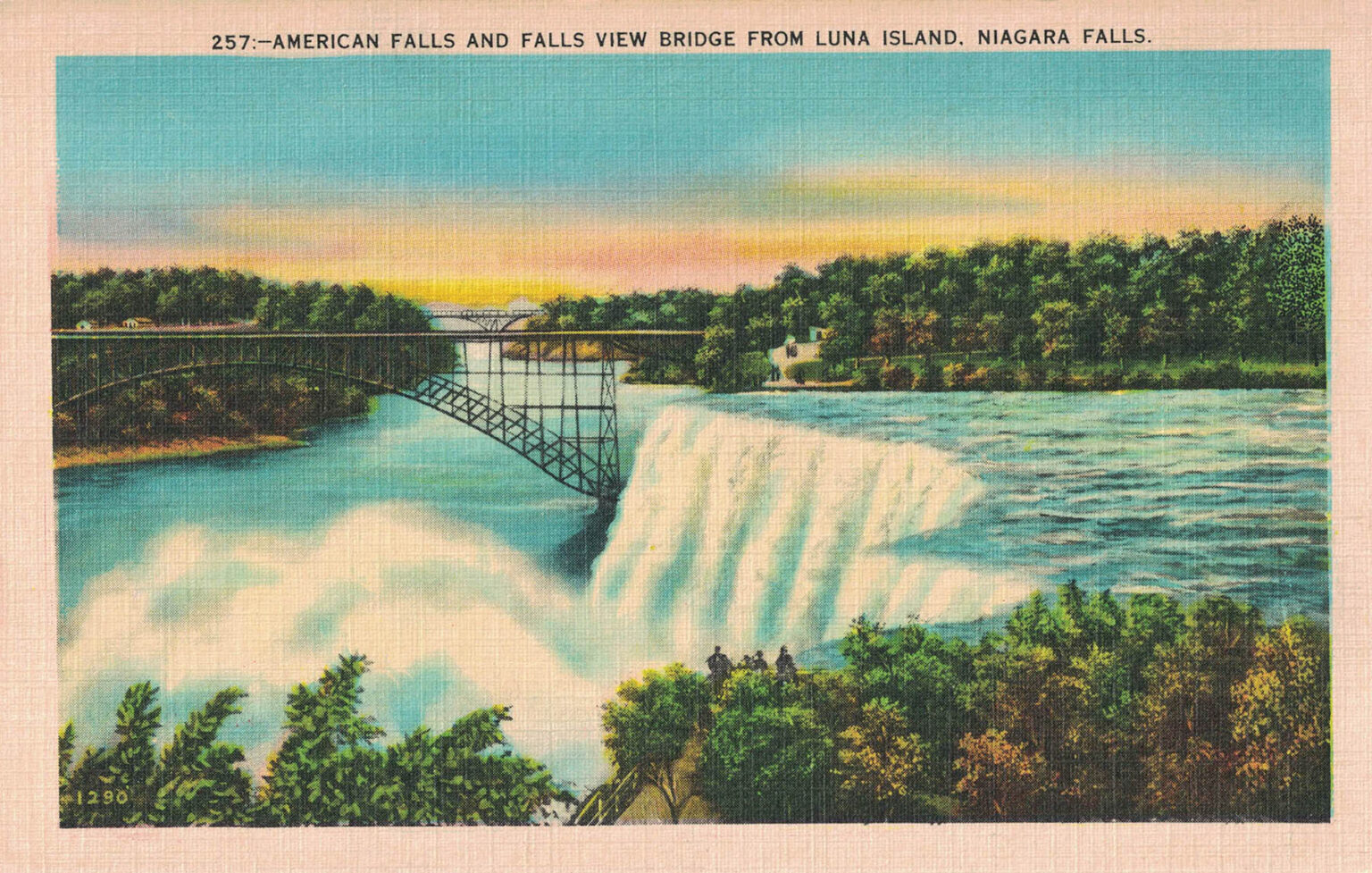 Free Printable Vintage Niagara Falls Postcards • Rose Clearfield