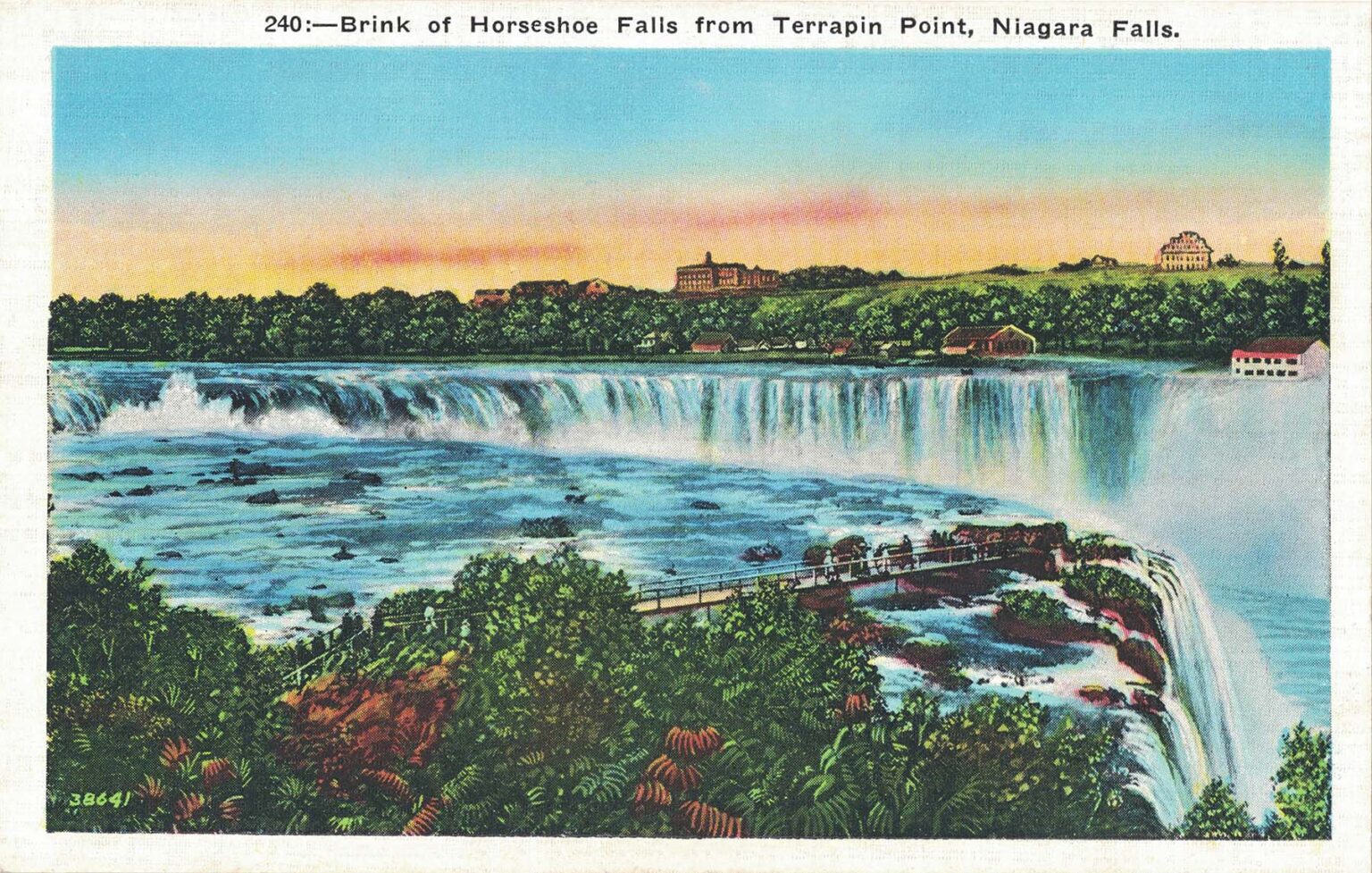 Free Printable Vintage Niagara Falls Postcards • Rose Clearfield