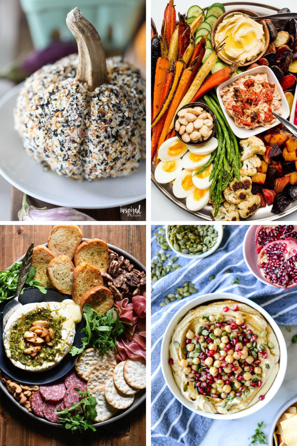 30 Easy Fall Appetizer Ideas Collage • Rose Clearfield