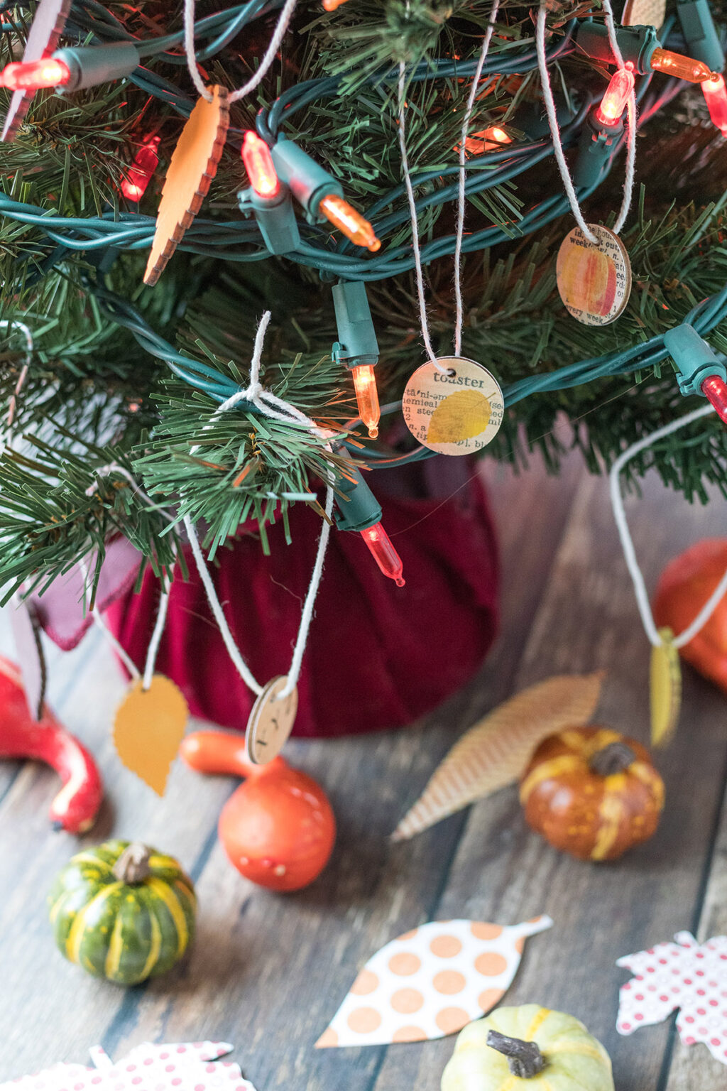 DIY Fall Mini Tree • Rose Clearfield