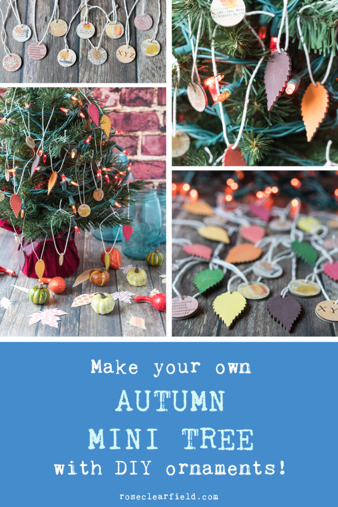 Make Your Own Autumn Mini Tree • Rose Clearfield