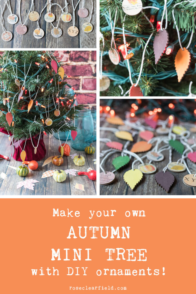 Make Your Own Autumn Mini Tree • Rose Clearfield
