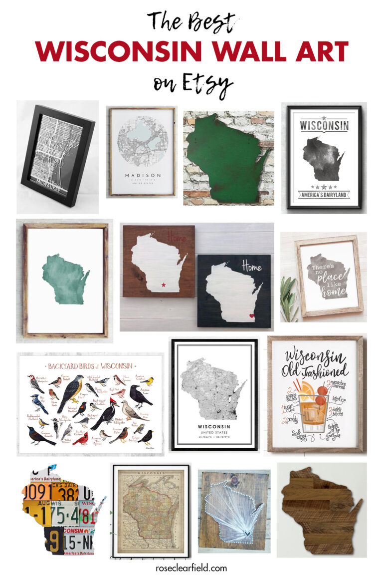 The Best Wisconsin Wall Art on Etsy • Rose Clearfield