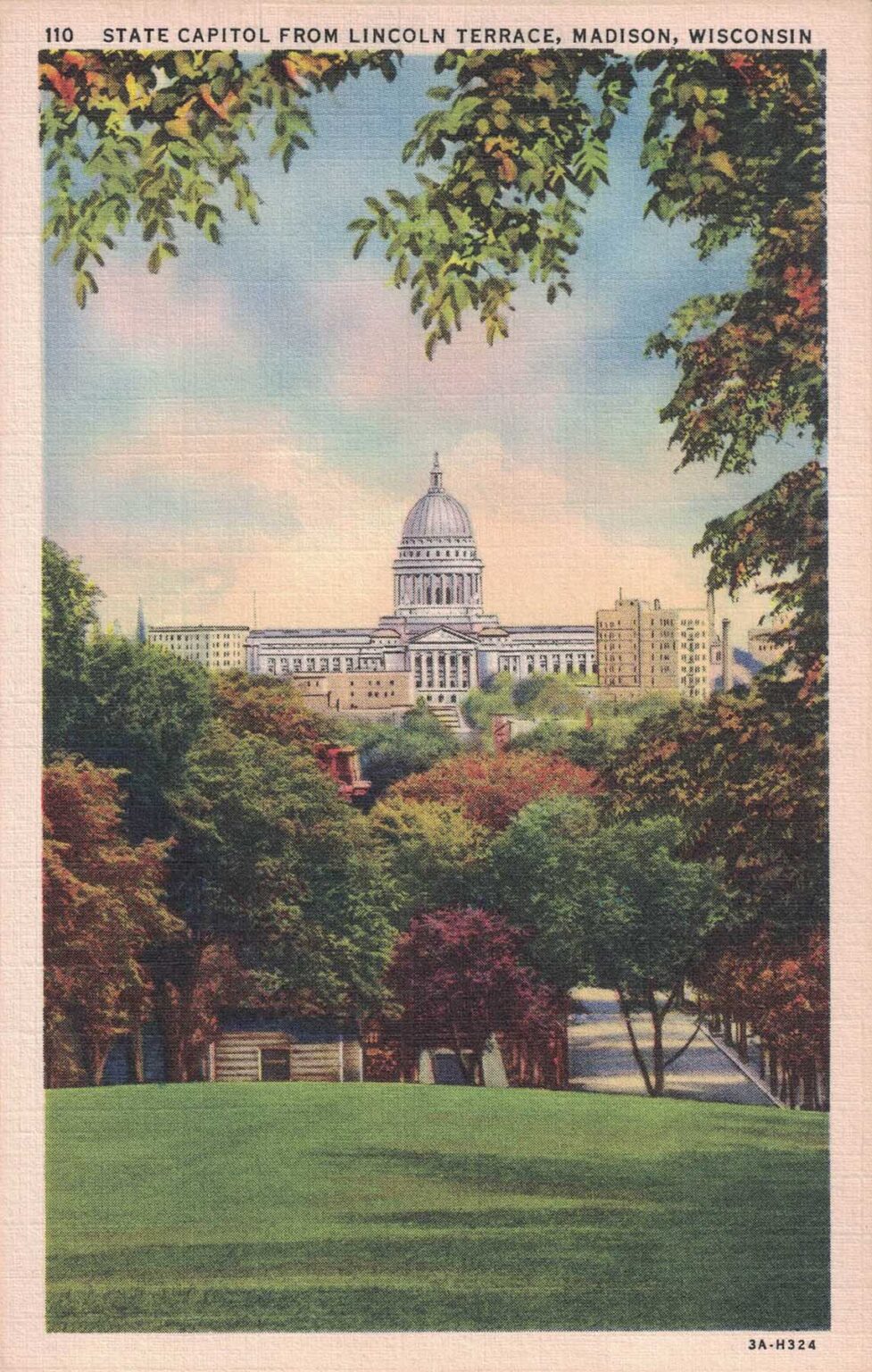 Free Printable Vintage Wisconsin State Capitol Postcards • Rose Clearfield