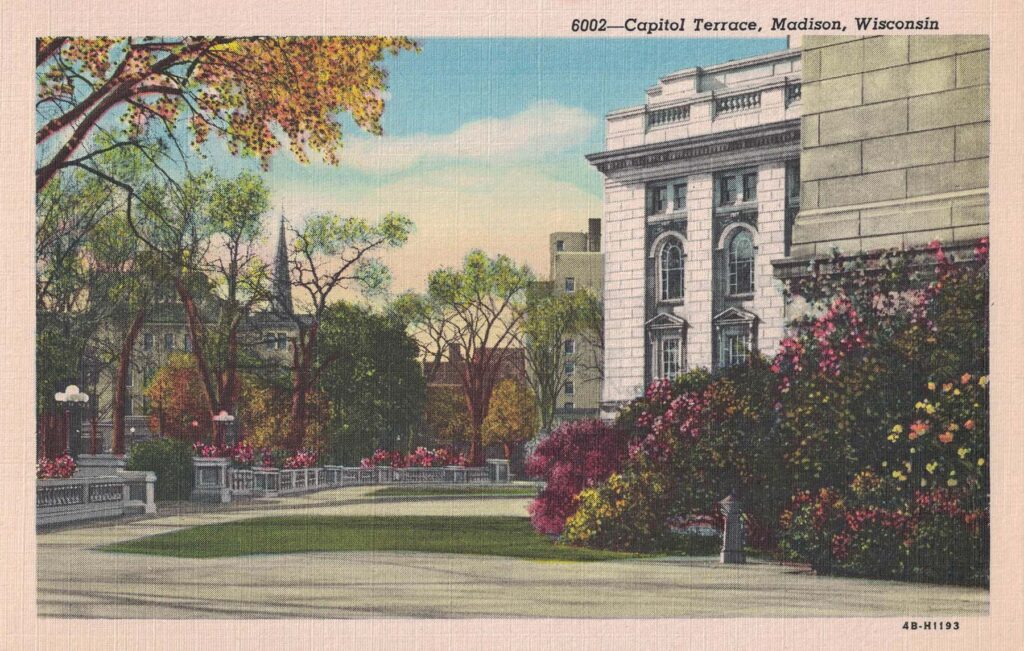 Free Printable Vintage Wisconsin State Capitol Postcards • Rose Clearfield