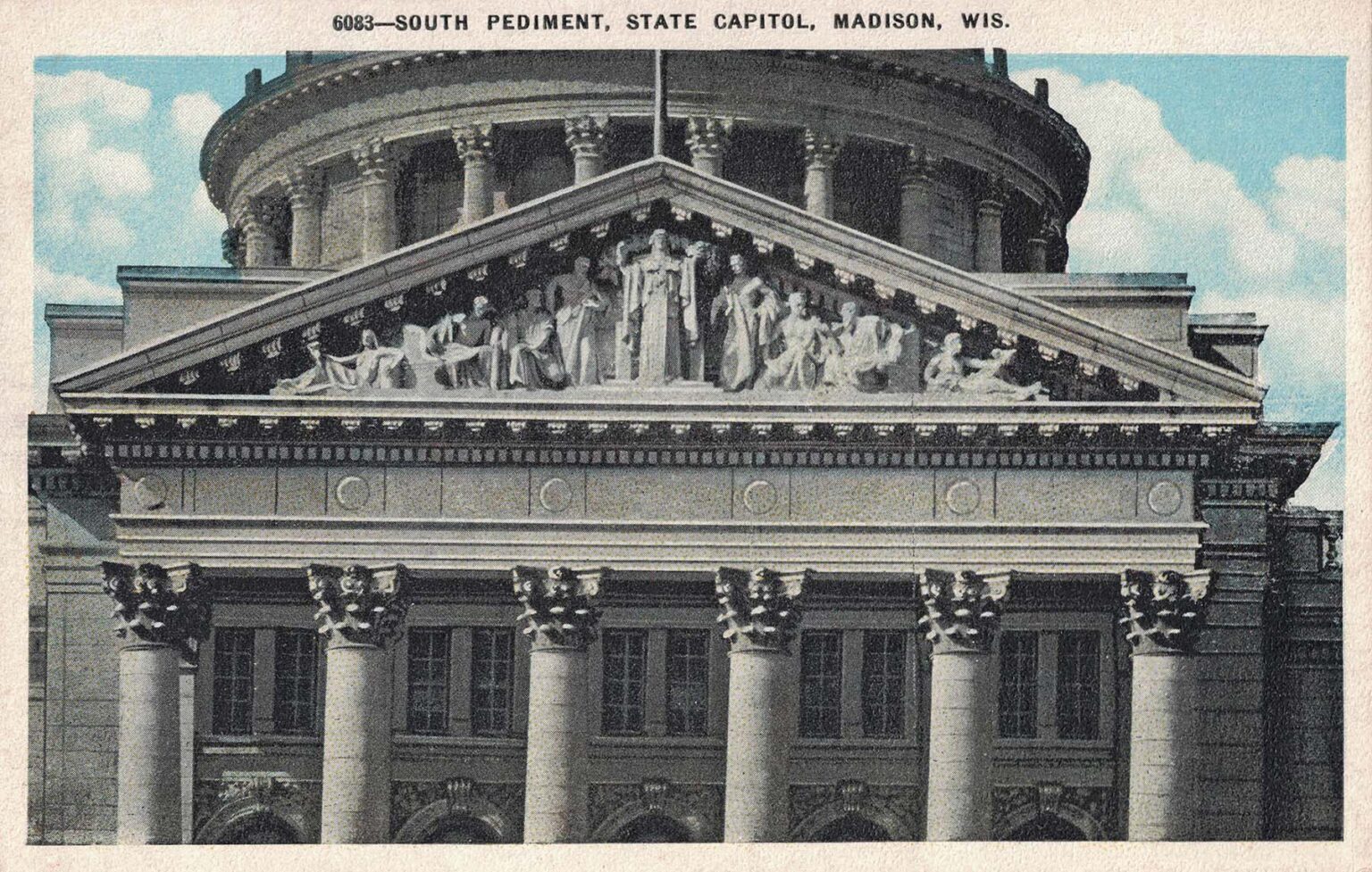 Free Printable Vintage Wisconsin State Capitol Postcards • Rose Clearfield