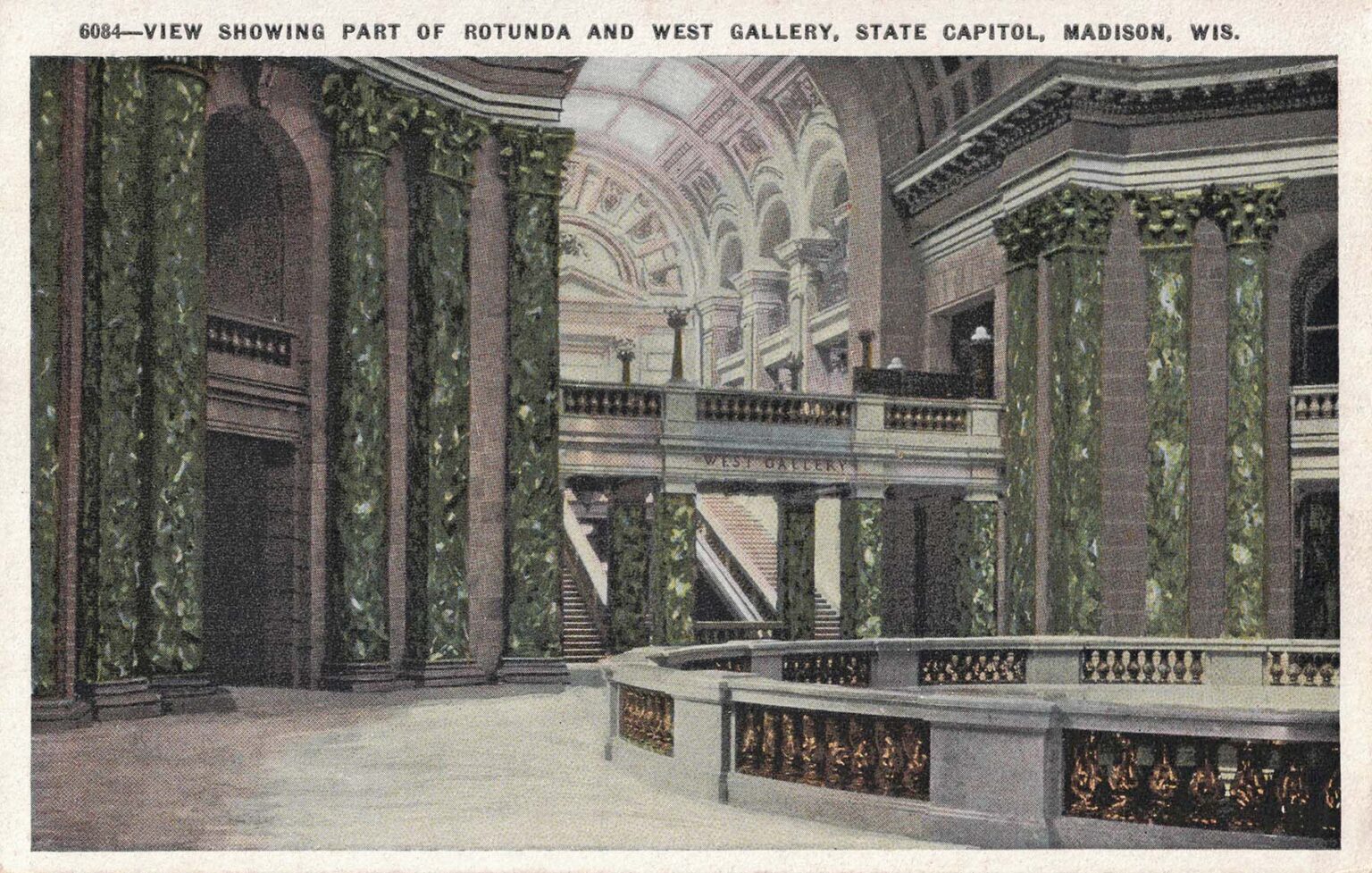 Free Printable Vintage Wisconsin State Capitol Postcards • Rose Clearfield