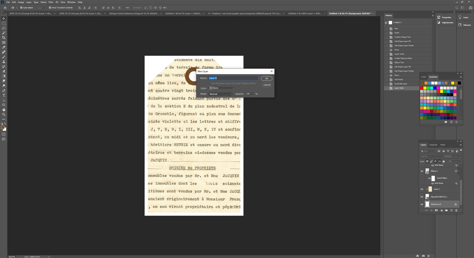 How to Make Digital Journal Tags in Photoshop - Rose Clearfield