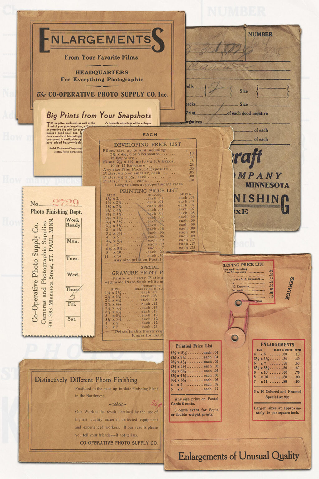 Free Vintage Film Photography Ephemera • Rose Clearfield