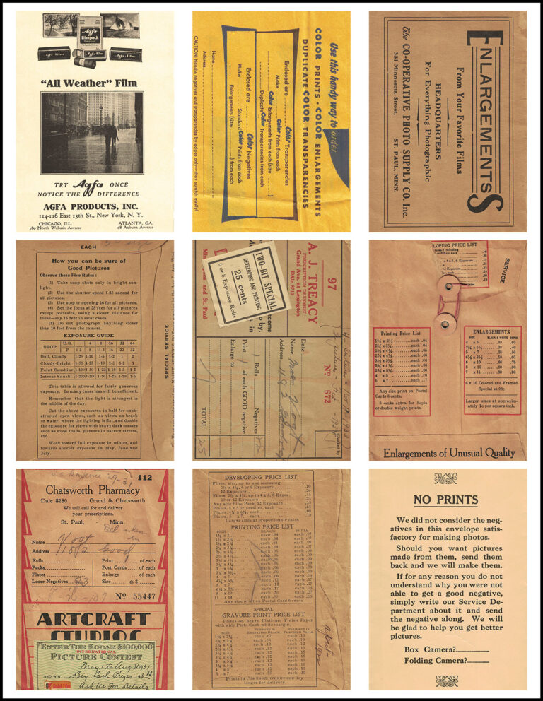 Free Vintage Film Photography Ephemera • Rose Clearfield