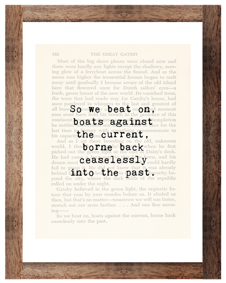 Free Printable The Great Gatsby Quotes Wall Art • Rose Clearfield