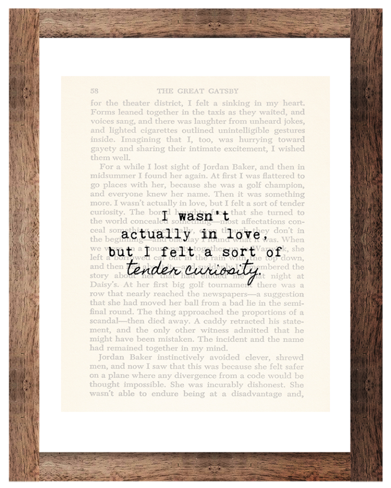 Free Printable The Great Gatsby Quotes Wall Art • Rose Clearfield