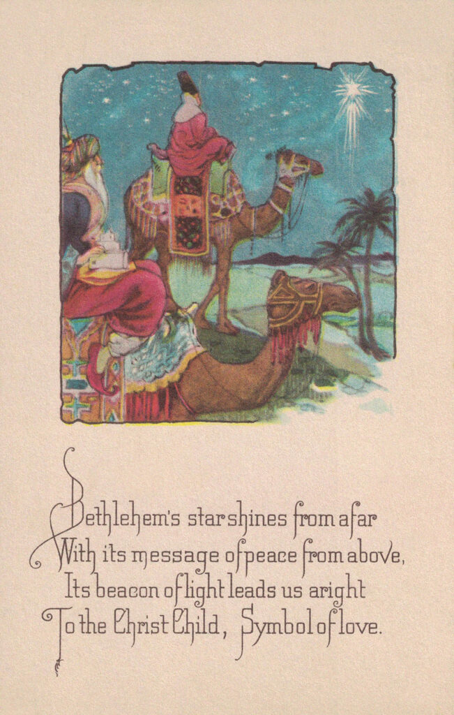 Free Printable Vintage Christmas Postcards - Rose Clearfield