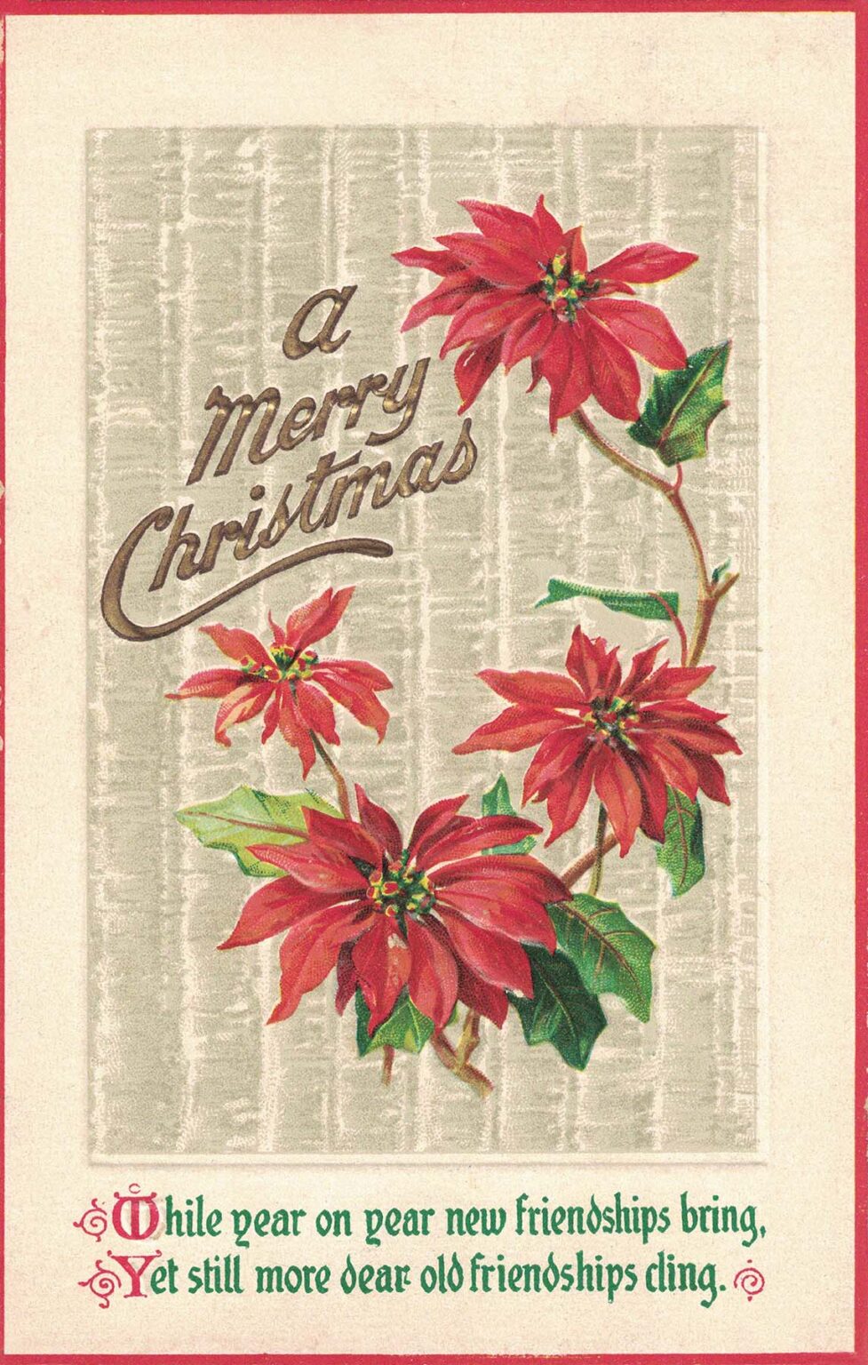 Free Printable Vintage Christmas Postcards - Rose Clearfield