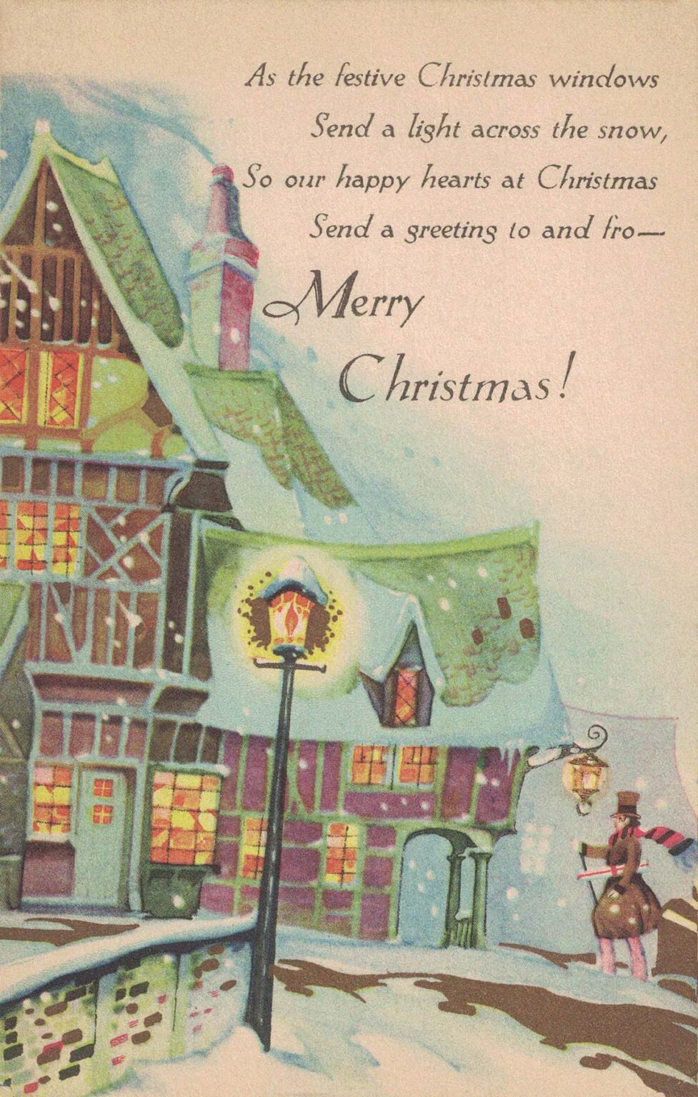 Free Printable Vintage Christmas Postcards - Rose Clearfield