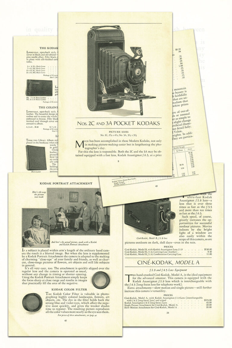 Free Vintage Kodak Camera Supply Catalog Pages • Rose Clearfield
