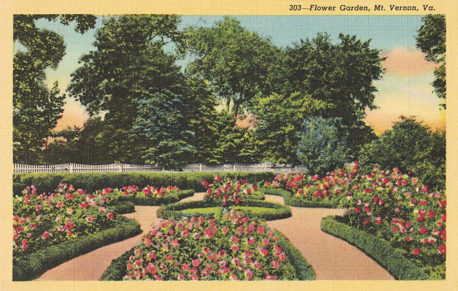 Free Printable Vintage Flower Postcards • Rose Clearfield
