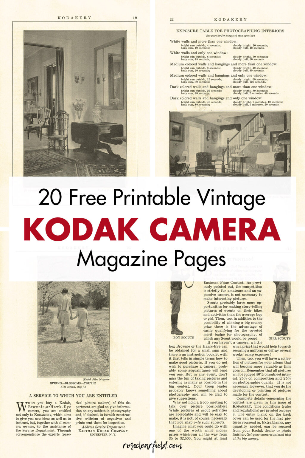 Free Vintage Popular Mechanics Magazine Pages • Rose Clearfield