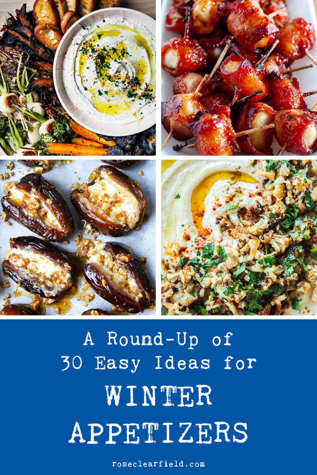 A Round-Up of 30 Easy Ideas for Winter Appetizers • Rose Clearfield