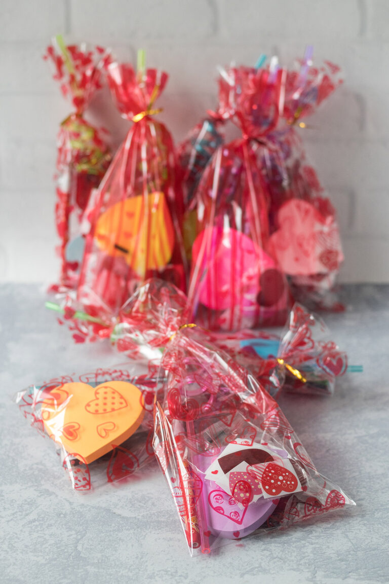 Kids' Valentine's Day Treat Bag Ideas • Rose Clearfield