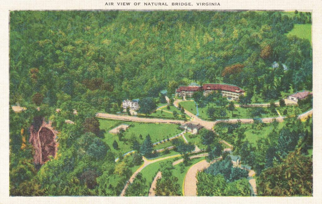 Free Printable Vintage Natural Bridge Virginia Postcards • Rose Clearfield