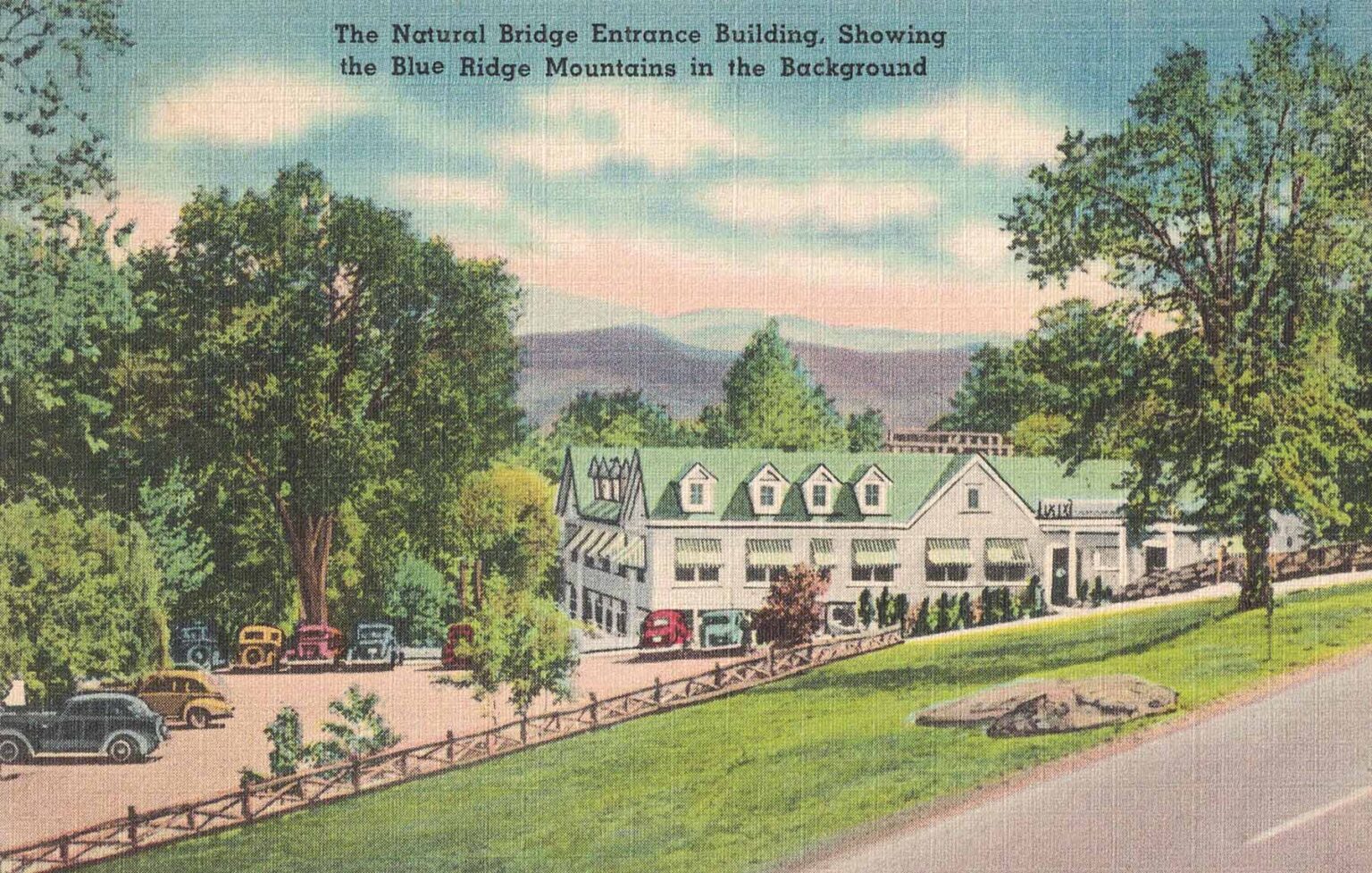 Free Printable Vintage Natural Bridge Virginia Postcards • Rose Clearfield