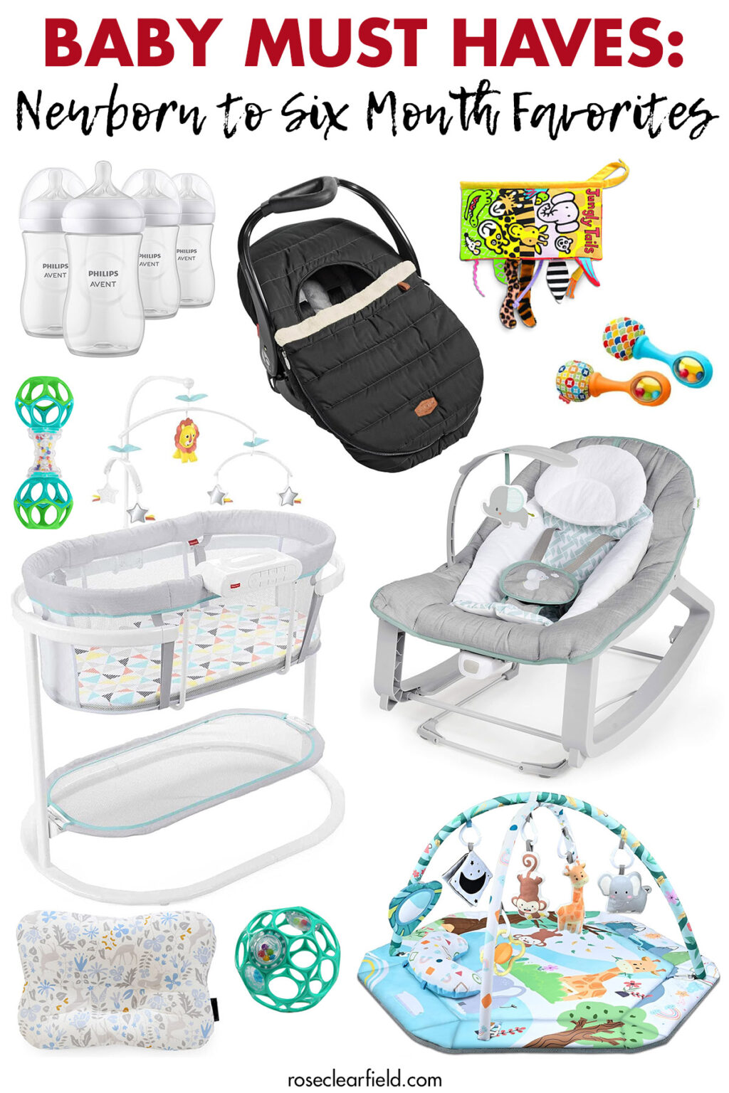 Baby #4: Newborn to Six Month Favorites • Rose Clearfield